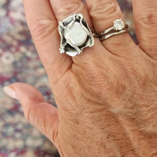 Fiddlehead Fern Necklace. Sterling Silver. Fern Jewelry. Rustic Fern ...