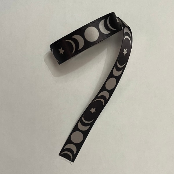 1-10 Yds,zodiac Ribbon,moon Ribbon,witchcraft Ribbon,ribbon for Crafts ...