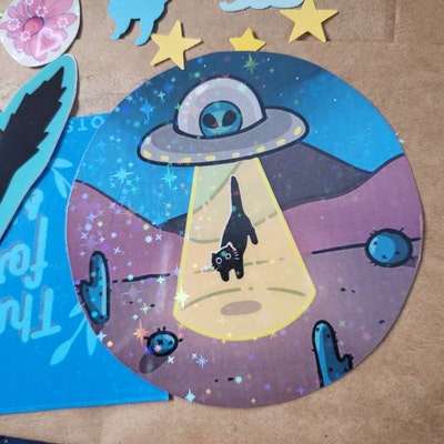 Summer Cat Sticker Bundle / Sticker Pack / Hydroflask Stickers / Vinyl ...