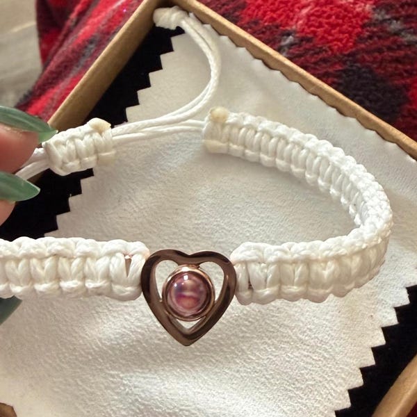 Photo Projection Bracelet Custom Picture Projection Bracelets Handmade ...