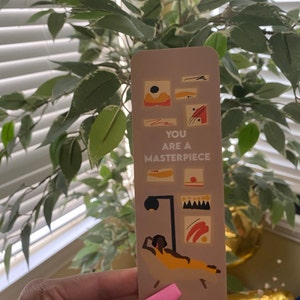 Affirmative Bookmarks sturdy Bookmark Gift for Readers African American ...