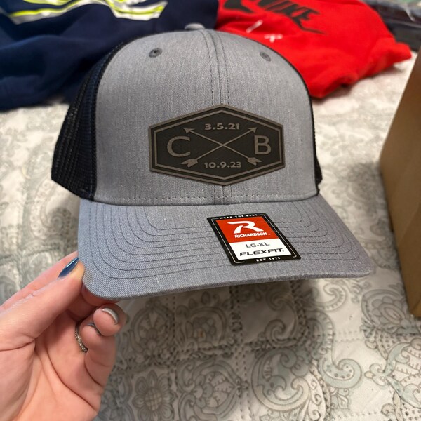 Custom Excavator Patch Hat, Construction Company Hats, Personalized ...