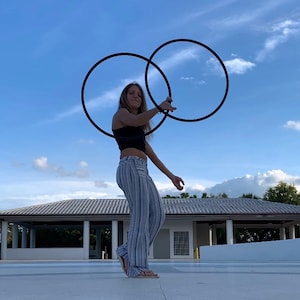 Naked / Untaped Mini Poi Twin Hula Hoops DIY Two Arm Hoops - Etsy