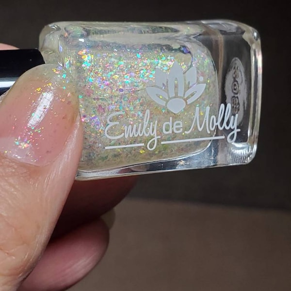 Iridescent Nail Polish - Cohesion - A Flakie Nail Polish With ...