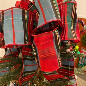 D. Stevens Christmas Wired Ribbon, 2.5, Birch Bark Look, Platinum ...