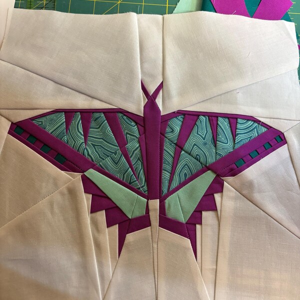 Pumpkin Paper Pieced Pattern Block for Halloween or Fall Quilt - Etsy