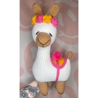 Lucy Llama CROCHET PATTERN, Amigurumi Crochet Pattern, PDF - Etsy