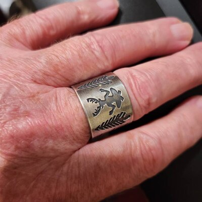 Horned God Ring Cernunnos Jewelry Pagan Jewelry Viking Shaman Tribal ...