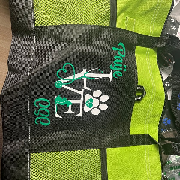 Veterinary Technician Bag, Vet Tech Bag, Gift for Vet Tech Week ...