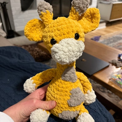 Pattern: Griffie the Giraffe Snuggler & Stuffie Patterns, Crochet ...
