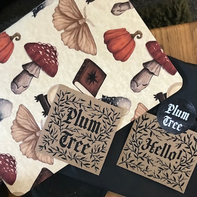 Witchy Letter Writing Set With Wax Seals Stationery Set RPG Fantasy ...