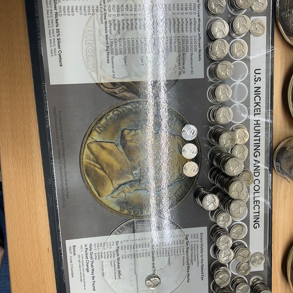 U.S. Lincoln Penny Hunting & Collecting Coin Roll Sorting Mat - Etsy