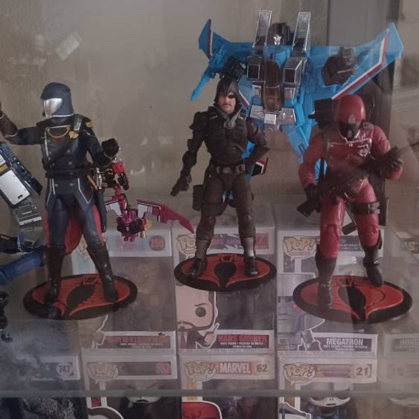 G.I. Joe Classified Compatible Figure Stands - GI Joe and Cobra Highly ...