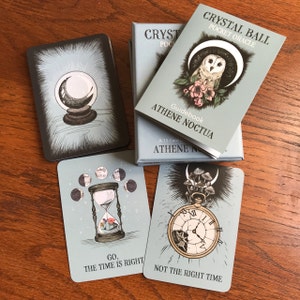 Crystal Ball Pocket Oracle Deck: 13 Oracle Cards & Guidebook a ...