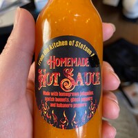 Hot Sauce Labels Homemade Hot Sauce Stickers Homemade Hot Pepper Sauce ...