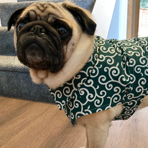 Medium Dog Shirt Coat Digital Sewing Pattern PDF, Dog Jacket Sewing ...