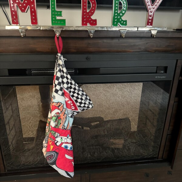 Personalized Disney Pixar Cars Christmas Stockings, Lightning Mcqueen ...