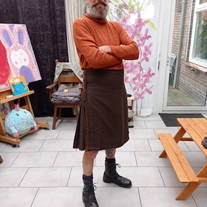 Macbeth Tartan 8 Yard Scottish Kilt for Men 16 Oz Home Spun - Etsy