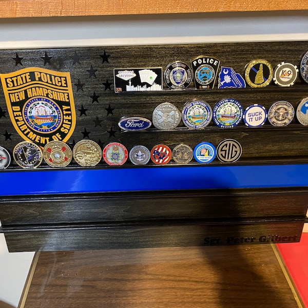 Challenge Coin Board - We Customize for Free!! - Etsy