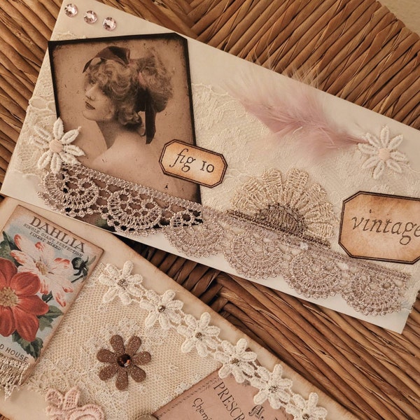 Cairn Collage Card Kit- DIY Kit Includes Art Papers and Cards for ...