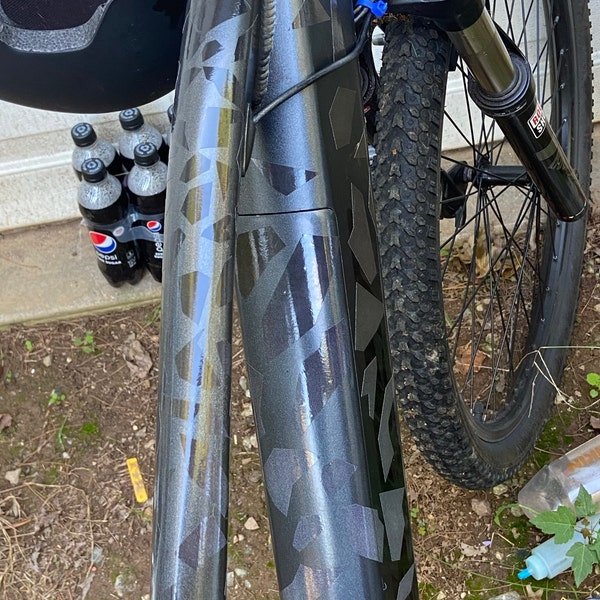 Customizable Reflective Bicycle Stickers - Etsy