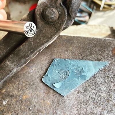 Steel Touchmark Stamps for Blacksmiths Custom Steel Stamps for - Etsy