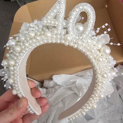 Girls Birthday Headband,birthday Headband, 3 4 5,6,7th Birthday ...