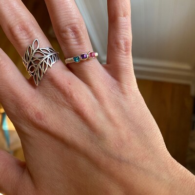 Pansexual Pride Ring, Pan Pride Ring, Dainty Pride Ring, Wire Wrapped ...