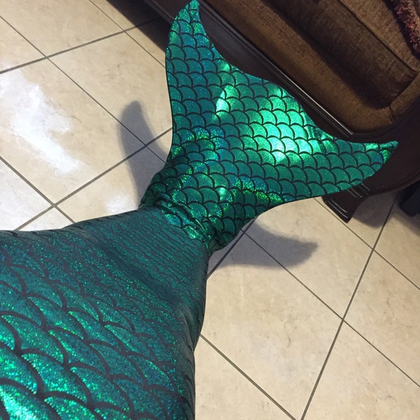 Mermaid Tail Walkable/swimmable With Invisible Zipper Bottom !add ...