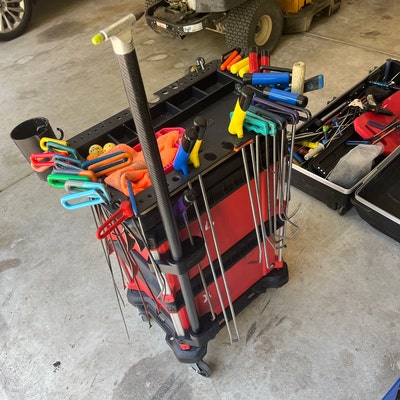 Milwookie Double Pipe Bender Holder for Milwaukee Packout for 3/4 and 1 ...