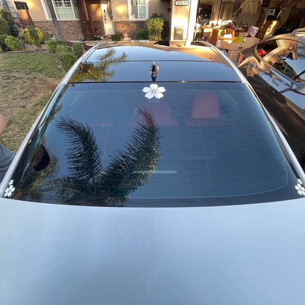 Butterfly Flourish Car Decal, Car Livery, Flower Decals, New Car Gift ...