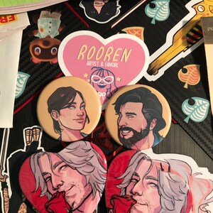 V Sticker Set | Etsy