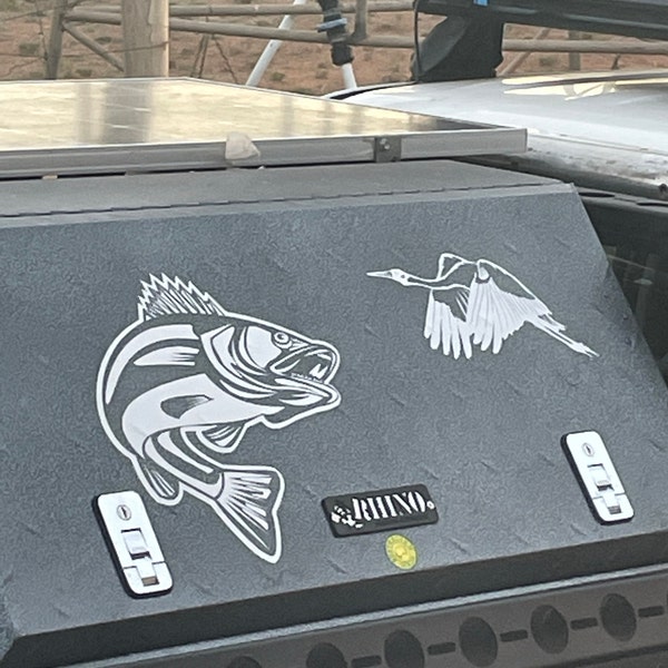 Bluegill Bream Brim Sunny or Copper Nose Fish Side View Retro Black and ...