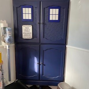 Police Box Light for Top Door 3d Printed - Etsy