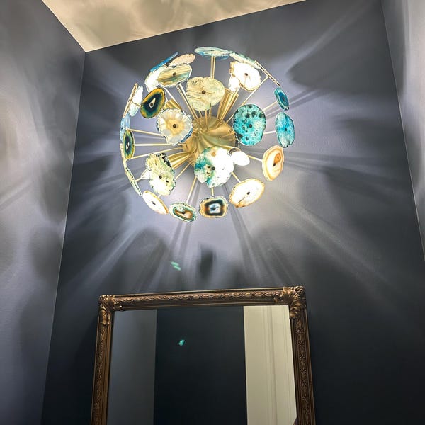Gorgeous Flush Mount Sputnik Agate Ceiling Lamp Light , STELLAR 2 Low ...