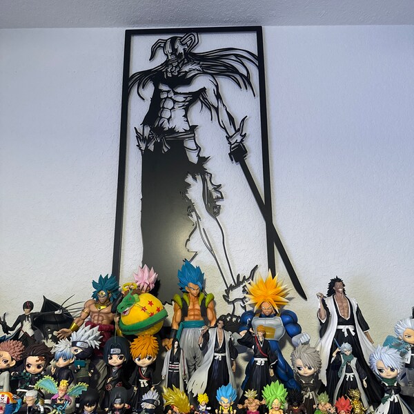 Anime Metal Wall Art Anime Wall Decor - Etsy