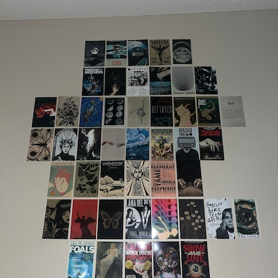 Fairy Grunge Wall Collage Kit Aesthetic, Grunge Room Decor, Vintage ...