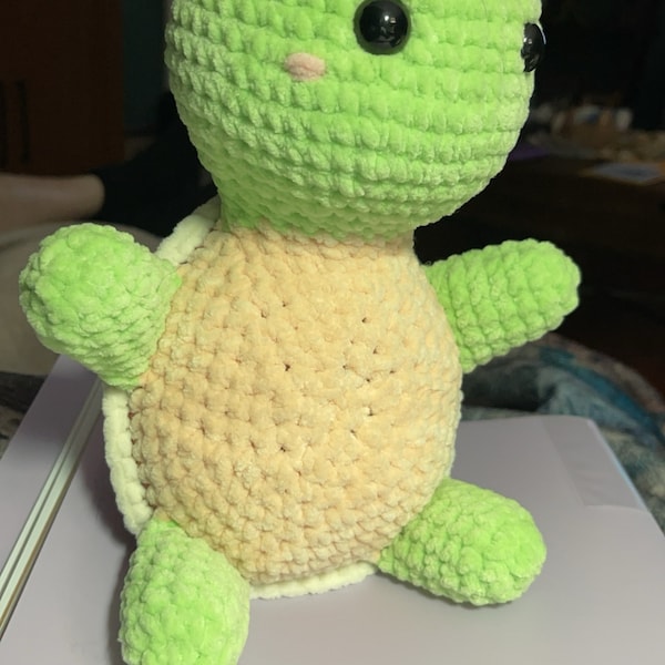 NO-SEW Turtle Plush Crochet PATTERN - Etsy