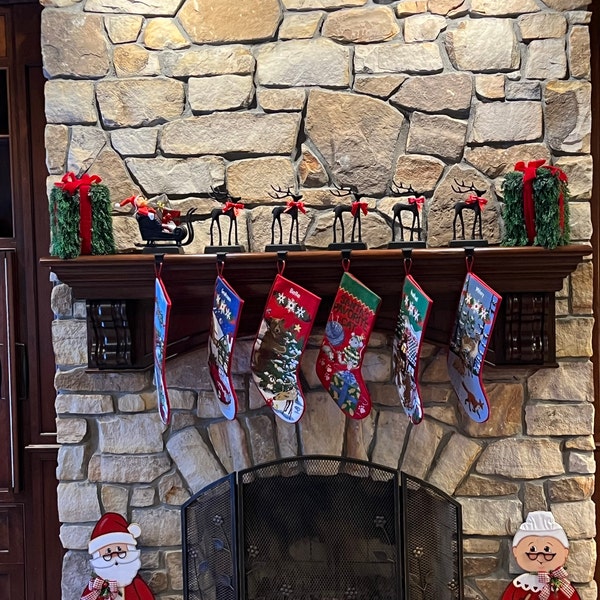 Santa Clause Decoration, Christmas Gingerbread Centerpiece, Santa ...