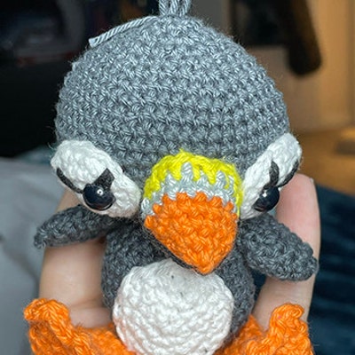 PATTERN: Paavo the Puffin Crochet Puffin Pattern Amigurumi Puffin ...