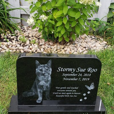 Pet Upright Headstone Small Upright Headstone Upright Pet - Etsy