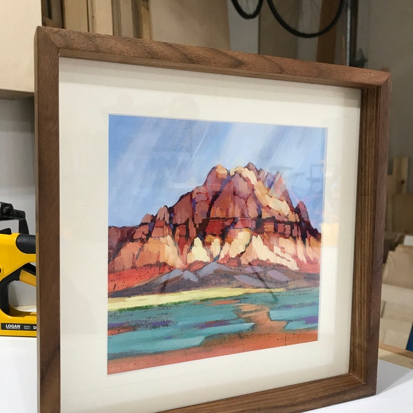 Red Rocks Print - Bridge Mountain - Red Rock Canyon Print - Nevada ...