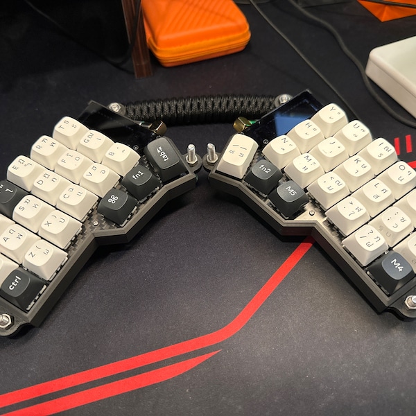 Pre-soldered Full Set Wireless Corne Keyboard Corne Hotswappable ...