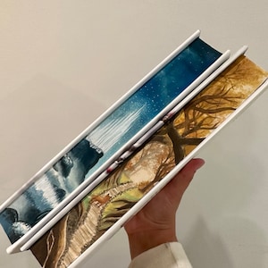 Custom Fore-edge Book Painting I Made to Order I Book-tok I Bookish ...