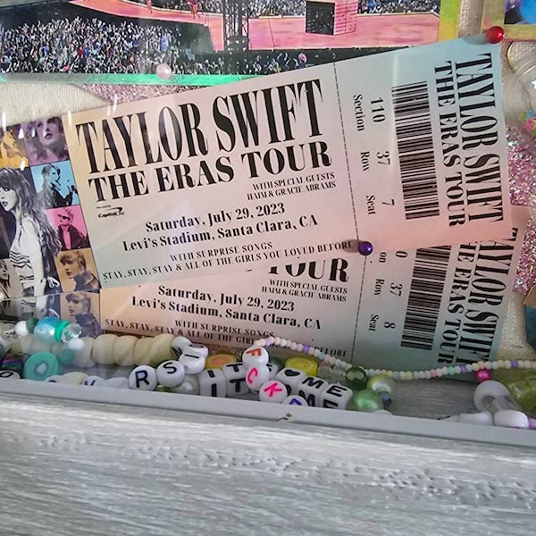 Custom Concert Tickets | Event Tickets | Tour Ticket Physical ...