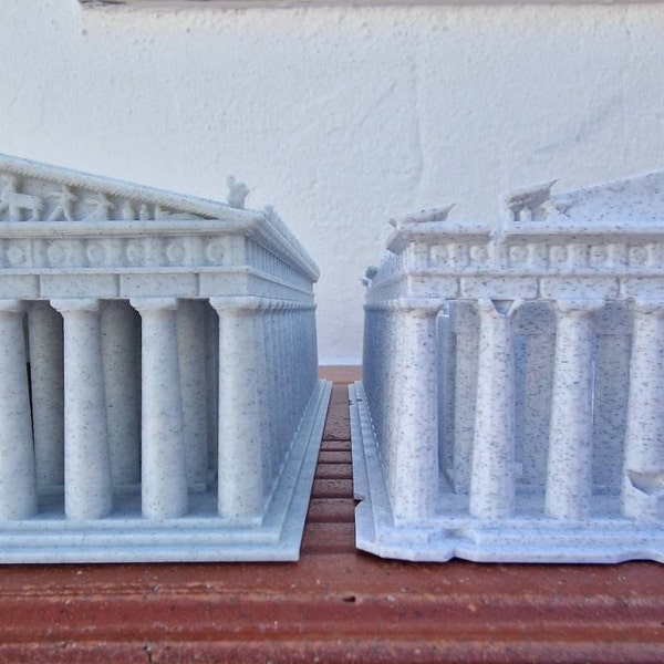 Parthenon Model, Greek Temple Replica, Ancient Architecture Model ...