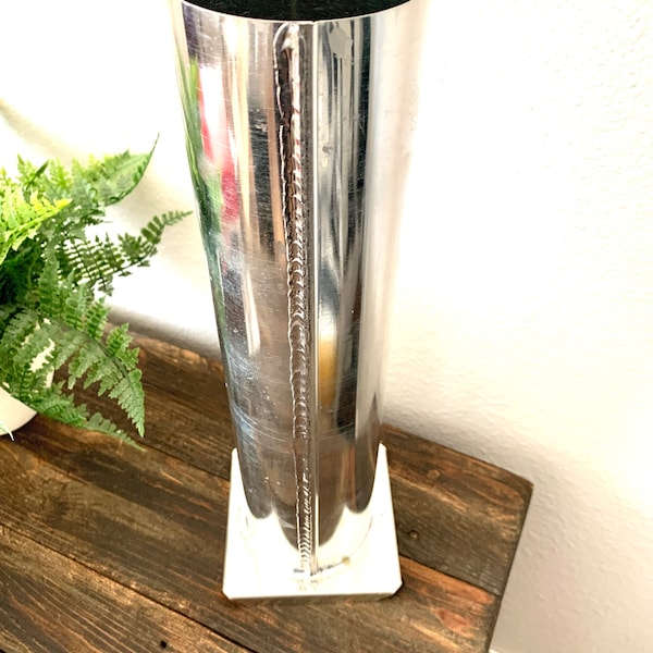 Tall Round Candle Mold // Large Pillar Mold // Metal Candle Mold ...