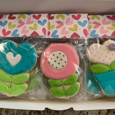 4 Happy Valentine's Day Hearts Box Backer, Valentines Gift, Heart ...