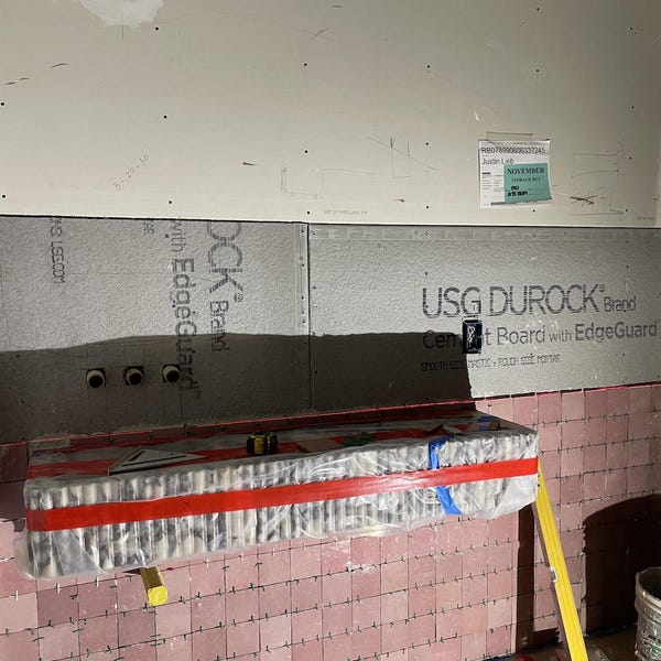 Custom Marble Bathroom Vanity With Marble Sink and Ramp Basin for ...