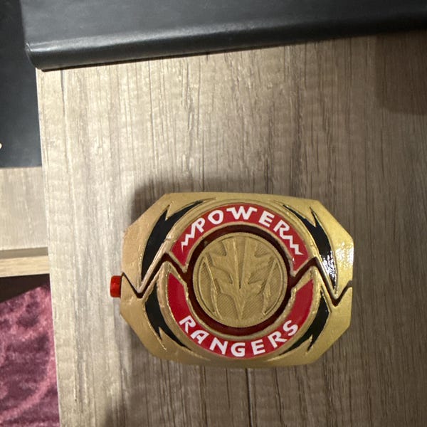 Power Morpher MMPR V2. Clicks Open and Closed, Removable Power Coins ...